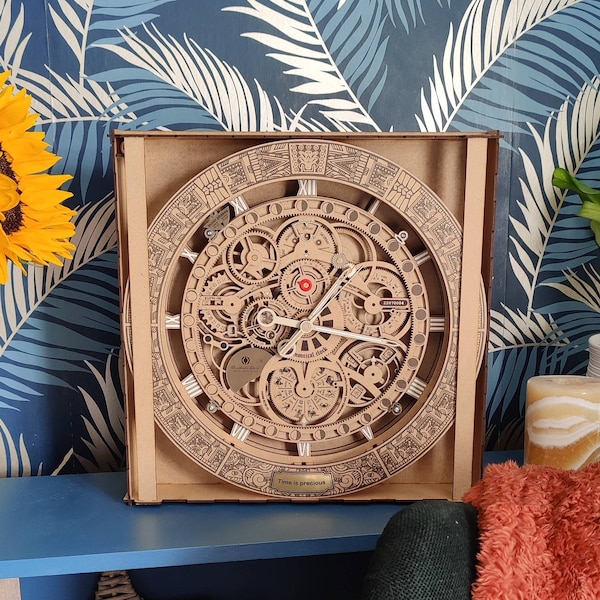 Hand Assembled Unique Astronomical Clock - a Luxury Gift With Steampunk ...