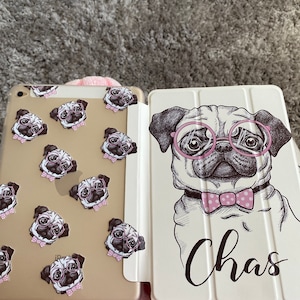 Dog Ipad Case Cute Pug Ipad 9.7 6th 10.2 7th Gen for Kids - Etsy