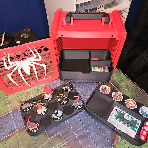 Heroclix - Clix Case - Spider-person Edition - Etsy