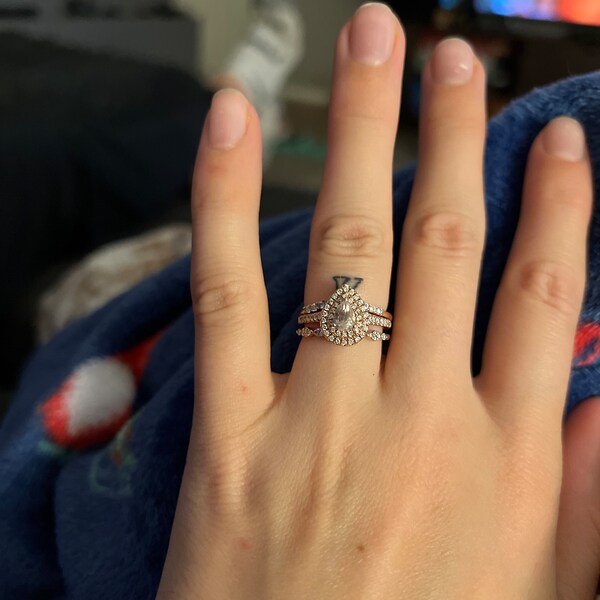 Delicate Chevron Ring - Sterling Silver, Rose Gold, Gold, White Gold ...