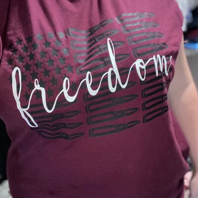 Freedom Bullets, Military Shirt, Armed Forces Shirt, July 4th Shirt ...