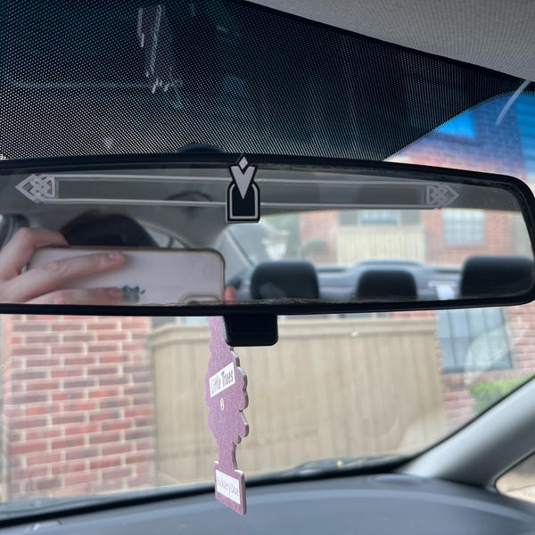 Skyrim Navigation Compass Quest Bar Rearview Mirror Mini Permanent ...