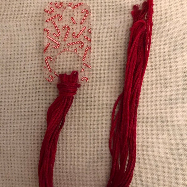 Rectangular Clear Acrylic Thread Drops - Etsy