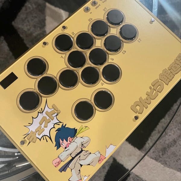 DIY Leverless All Button Controller Case for Sanwa and Similar Buttons ...