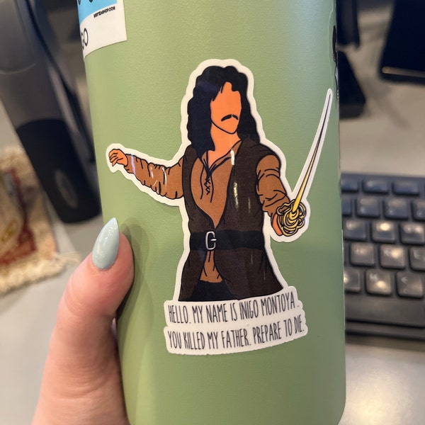 Princess Bride Sticker or Magnet - Inigo Montoya - Classic Movie ...