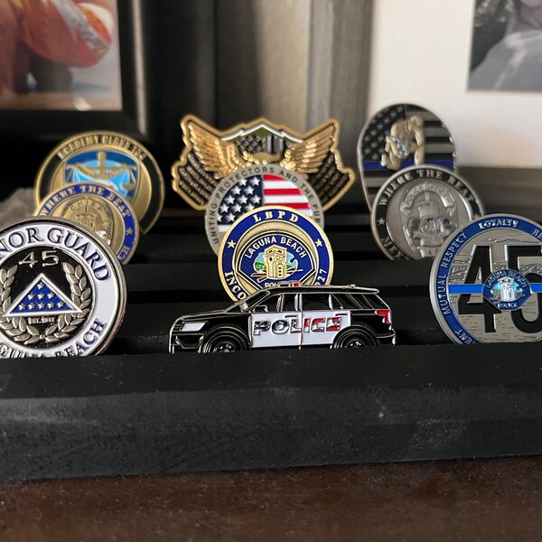 US Army Ordnance Hardwood Oak Challenge Coin Display Flag 36x24 Holds ...