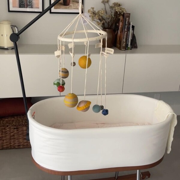 Baby Crib Mobile Hanger Set, Baby Mobile Crib Holder for Nursery, Baby ...