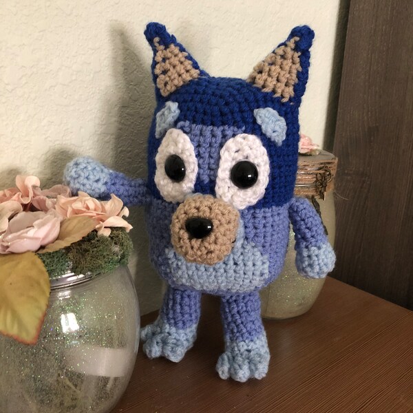 PATTERN: Blue Pup, Bluey, Blue Dog, Blue Puppy, Australian Heeler Blue ...