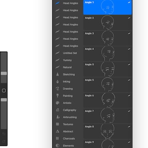 Soft Anime Style Procreate Brush Set Lineart and Color Brush - Etsy