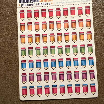 Sick Day Planner Sticker Tissue Box Icon Stickers Rest and Self Care ...