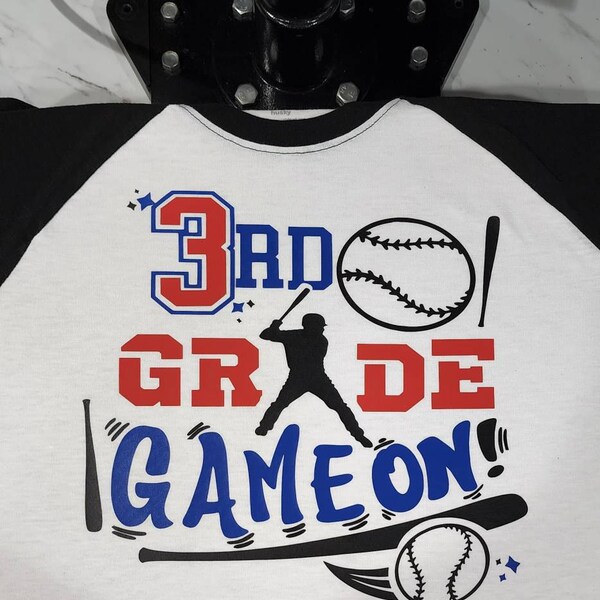 Back to School Bundle SVG Baseball Game On! Kindergarten to 6th Grade ...