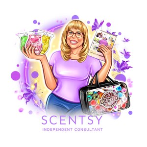 Face Painter Logo Design, Face Painting Logo, Personalized Cartoon Logo ...