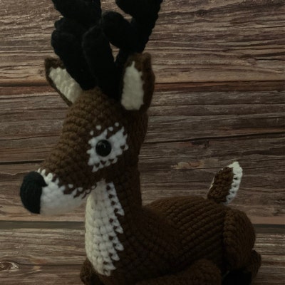 CROCHET PATTERN: the Fallow Deer Family Amigurumi Deer / - Etsy