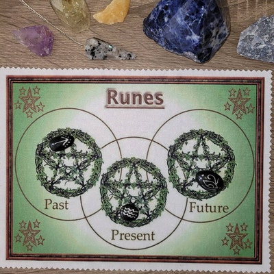 Moon Goddess Scrying Mat Dowsing Wiccan Magic Divination - Etsy