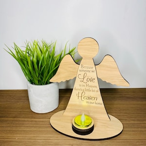 Memorial Angel/tea Light - SVG - Laser Cut File - INSTANT DOWNLOAD - Etsy