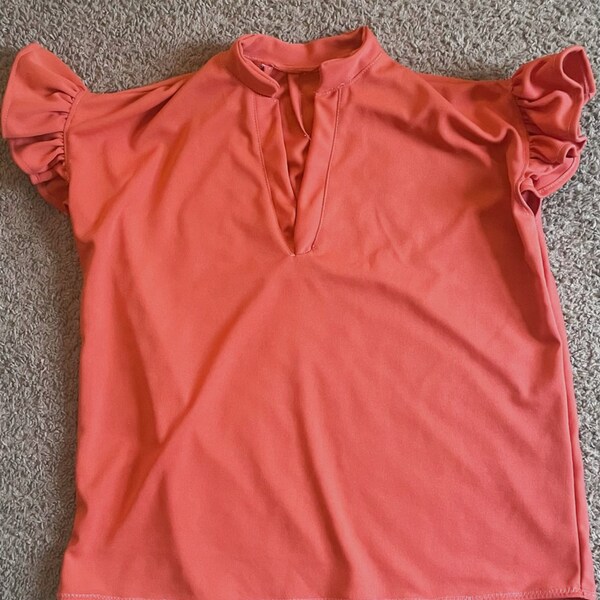 Blouse Sewing Pattern, XS- XXL, Top Blouse Pattern PDF, Ruffled Blouse ...