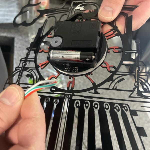 Gamer Clock With Led Light, Video Gaming Gifts, Game Room Wall Decor ...