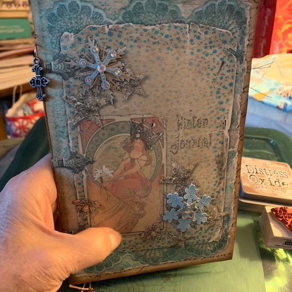 Winter Junk Journal Kit, Printable Journal, Diy Kit, Digital Paper ...