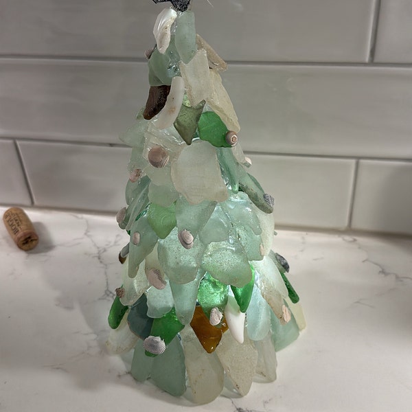12" Plastic Cone Used to Make Sea Glass Tree Angel Tree Topper Pack of ...