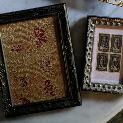 Ornate Blue Green Gold Picture Frame,vintage Blue Green Gold Ornate ...