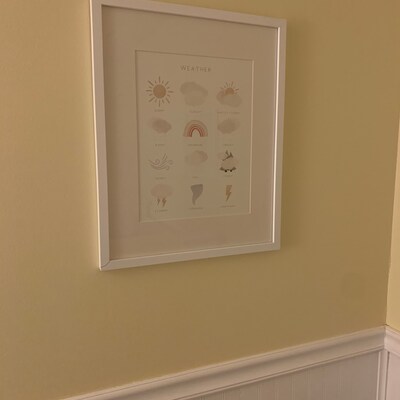 Neutral Weather Poster, Educational Print, Printable Wall Art ...