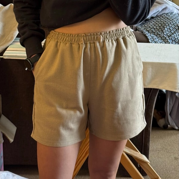 Men's Linen Shorts Sewing Pattern PDF, Men's Shorts Pattern, Easy ...