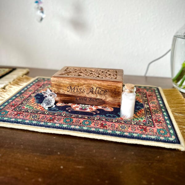 Miniature Rug Mouse Pad, Turkish / Persian Carpet Style Mousepad, Gift ...