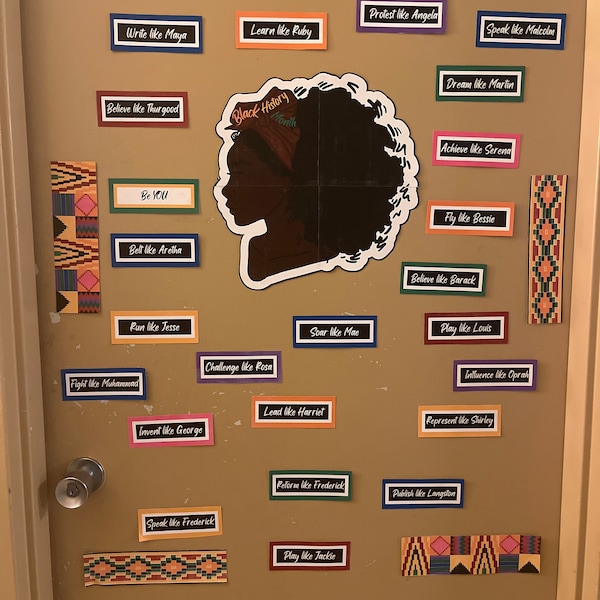 Black History Month Bulletin Board Display (digital Download) - Etsy