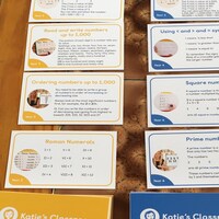 Reception English Cards - Etsy UK