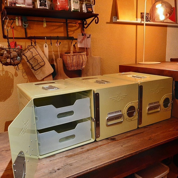 Brand New Galley Container Night Stand Side Table Galley Box Canister ...