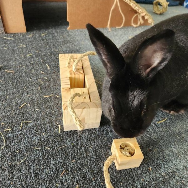 Tree Rabbit Toy natural - Etsy