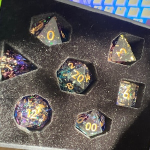Sublime Blight D4 Dice Necklace Crystal Dice, Handmade Dice, Nerd ...
