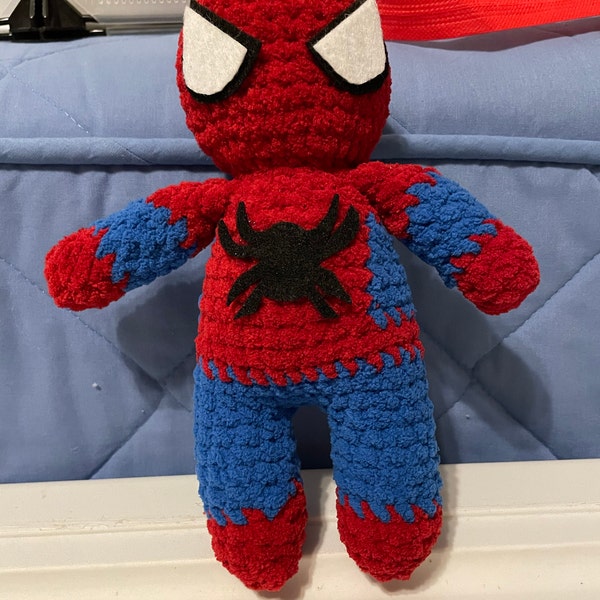 Spider Man Amigurumi Crochet Pattern. - Etsy