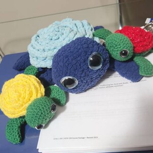 Rose Turtle Crochet Pattern PDF Download, Beginner Friendly Amigurumi ...