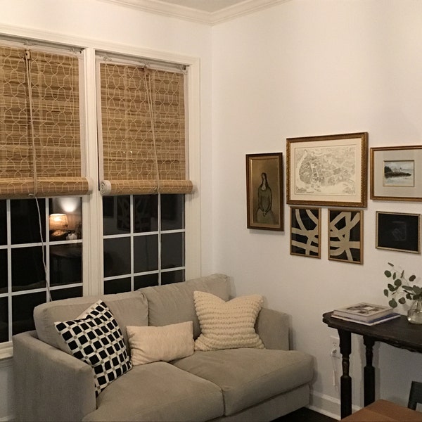 Standard Handmade Bamboo Chick Window Closer Curtains for Balcony ...