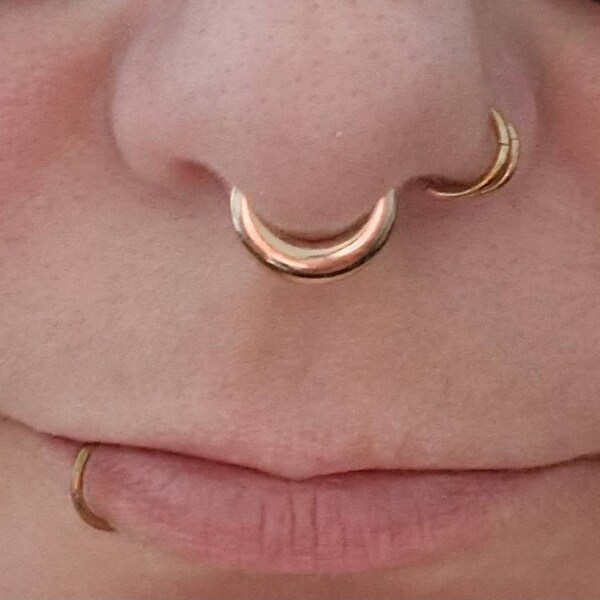 Gauge Earrings, Saddle Ear Plugs, Ear Tunnel Plugs, Stainless Steel ...