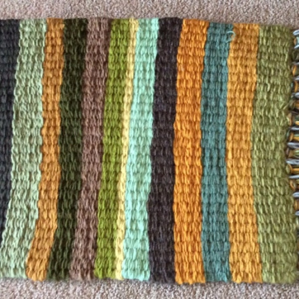 TUTORIAL A Peg Loom Rug for Beginners Instruction Booklet PDF - Etsy