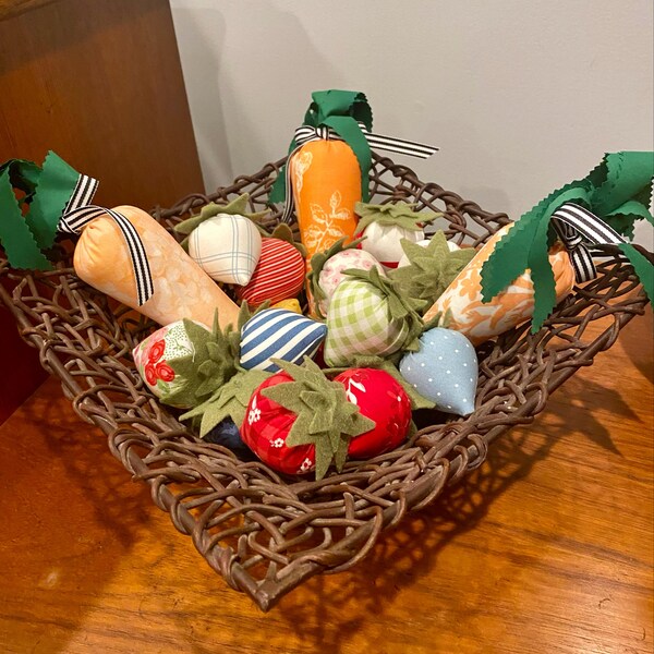 Mini Pumpkin Bowl Fillers/fall Bowl Fillers/fabric Pumpkins/fall Fabric ...