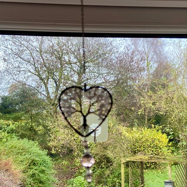 Window Sun Catcher / Sun Catcher / Crystal Sun Catcher / Garden ...
