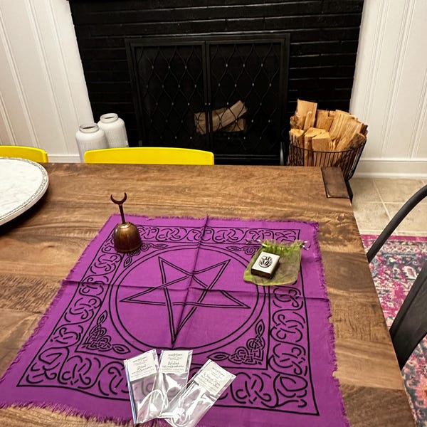 Goddess Affirmation Pillar Candle for Working With Divine Feminine, Devotion, Goddess Meditation ...