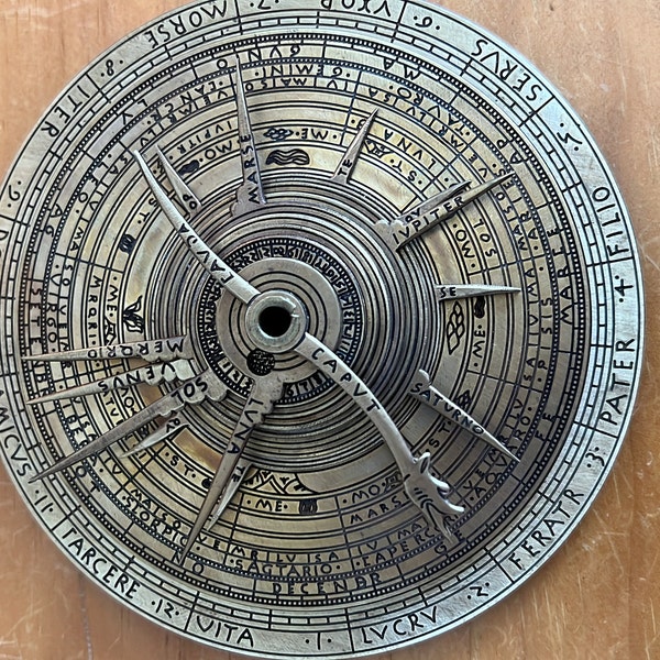 Astrological Astrolabe From Mediterranean, Unique Gift, Anniversary ...