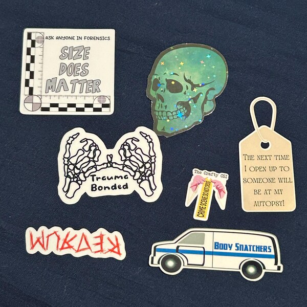 Finding the Truth Through Evidence Sticker | Crime Scene Investigation ...