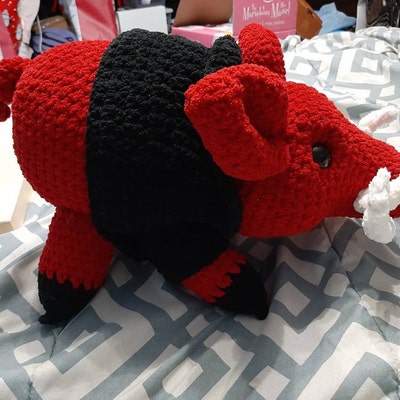 Arkansas Razorbacks Wild Boar Crochet Pattern - Etsy