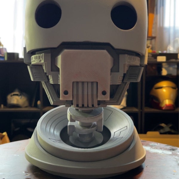 Spacebobs Security Droid Inspired Head/stand Printable Fan Art Files ...