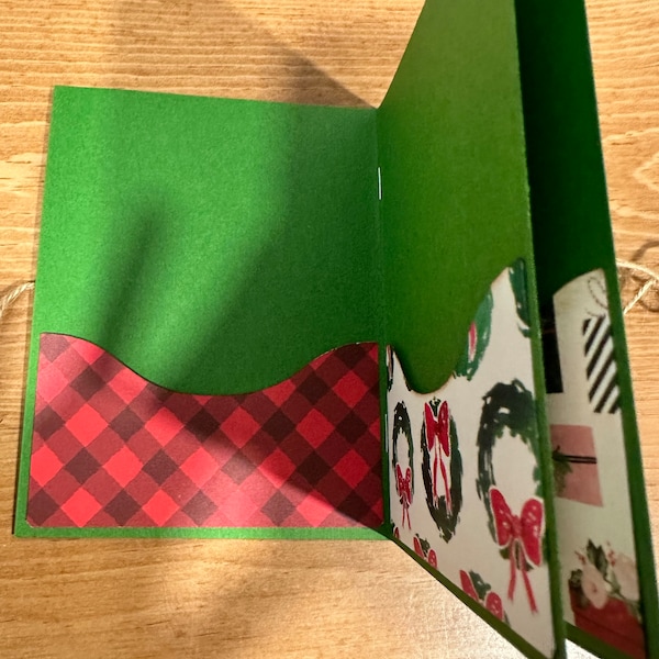 Handmade Multiple Gift Card Holder Mini Booklet: Birthday, Shower ...