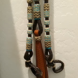 Handmade Bosal Set 40 Plaits Rawhide Natural & Black Bosal - Etsy