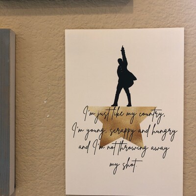 Work Hamilton Poster Hamilton Print Schuyler Sisters - Etsy UK