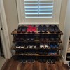Industrial Shoe Rack, Shoe Storage, Shoe Rack, Entryway Shoe Organizer ...