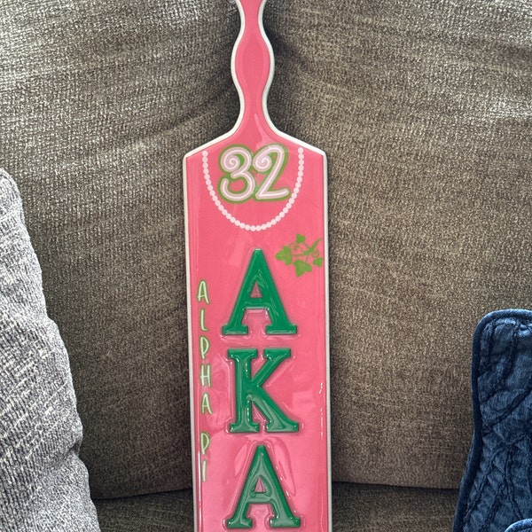 Custom Greek Paddle Alpha Kappa Alpha Delta Sigma Theta Zeta Phi Beta ...