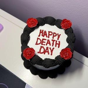 Spooky Blood Easter Egg Fake Cake Wall Decor - Etsy